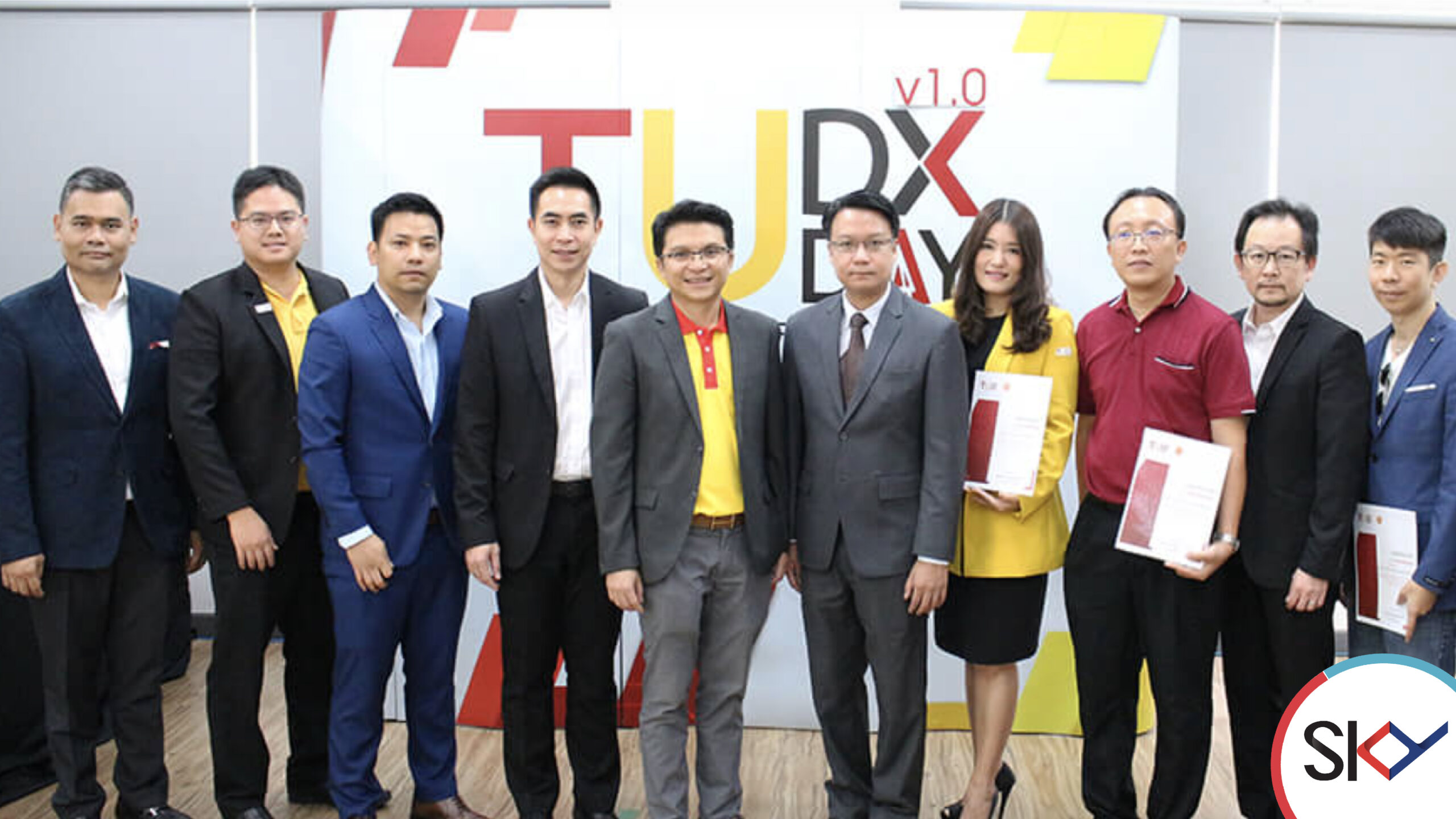 SKY ICT Public Company Limited participated in the exhibition - SKY ICT