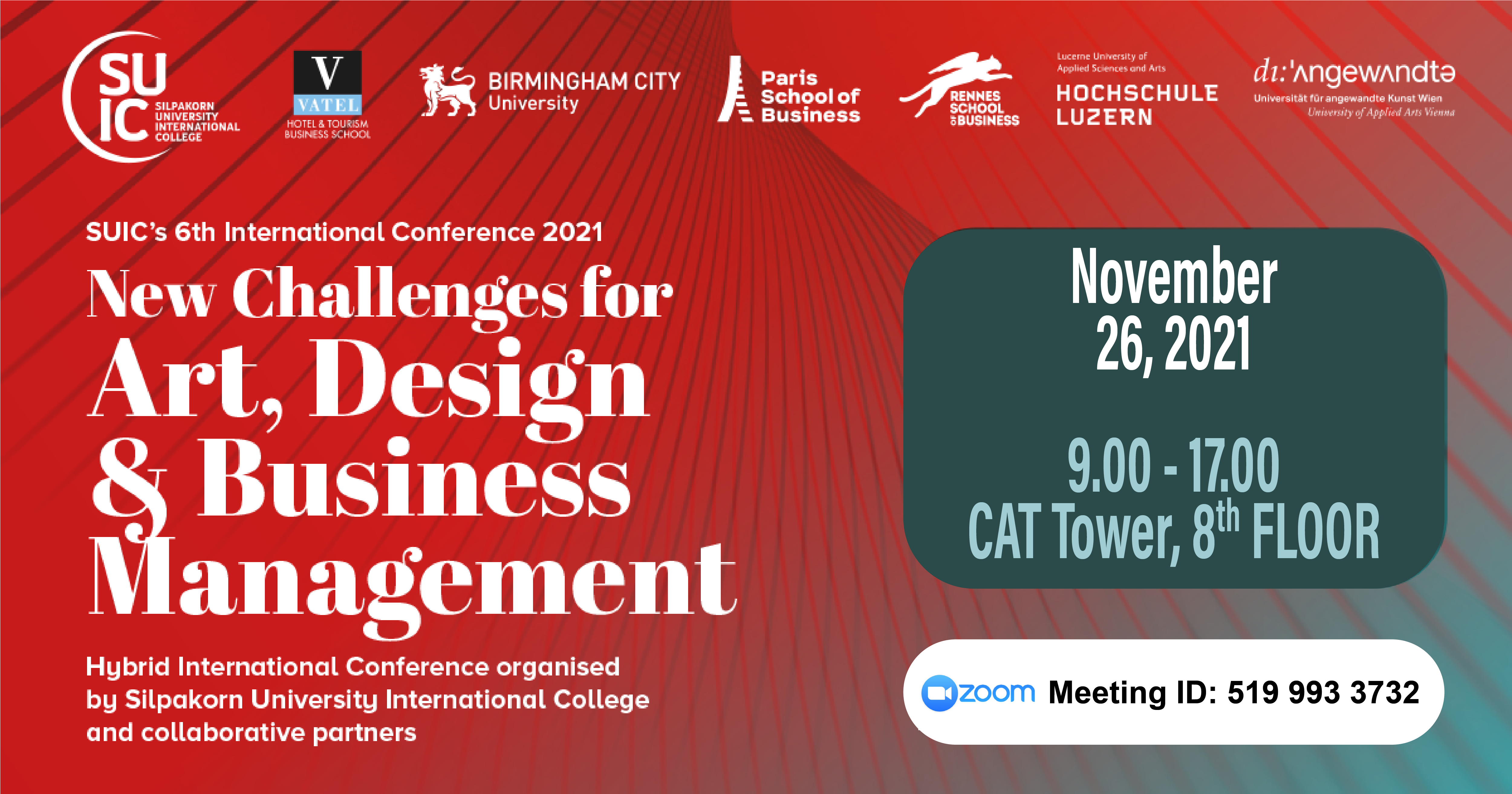 6th SUIC International Conference 2021 - Silpakorn University ...