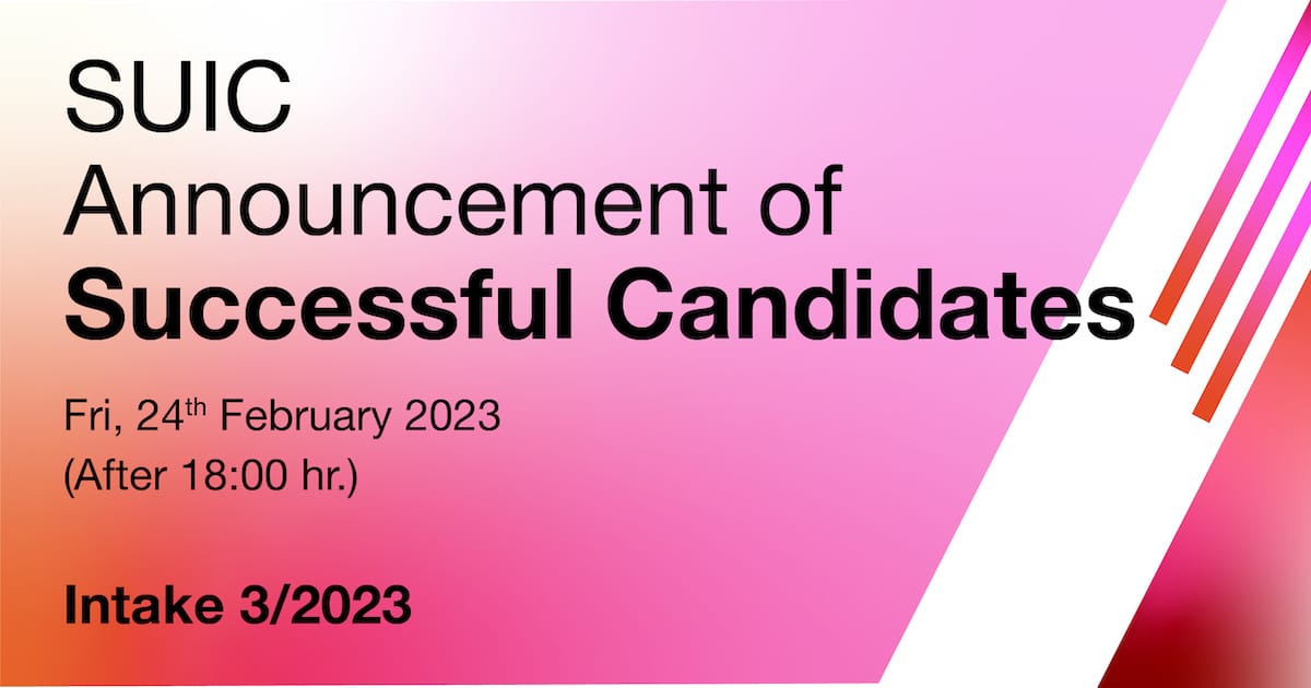 List of Successful Candidates for Bachelor Degree Programmes Academic ...