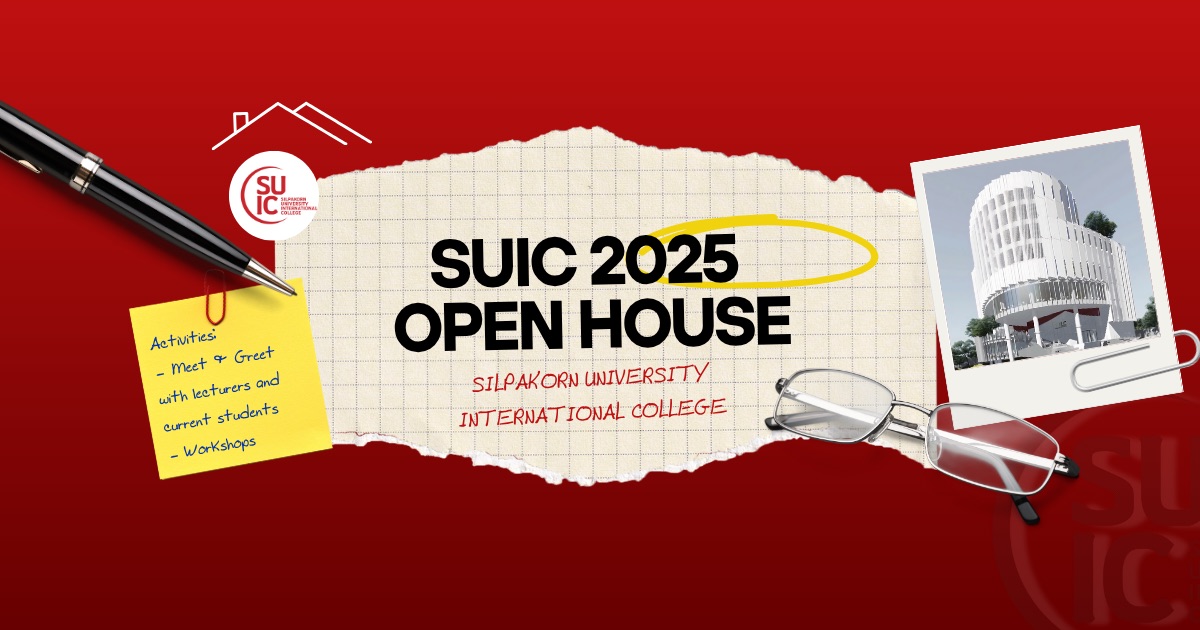 SUIC Open House 2025 - Silpakorn University International College